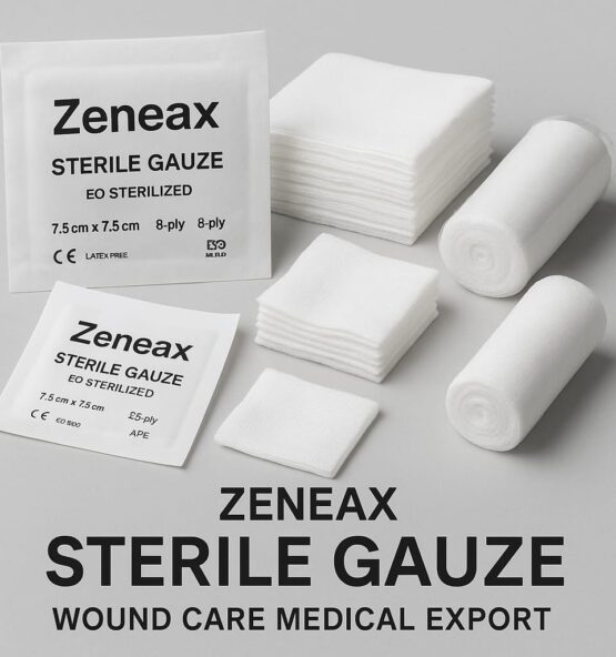 Zeneax – Sterile Gauze Swabs & Rolls for Wound Care & Surgical Use ...