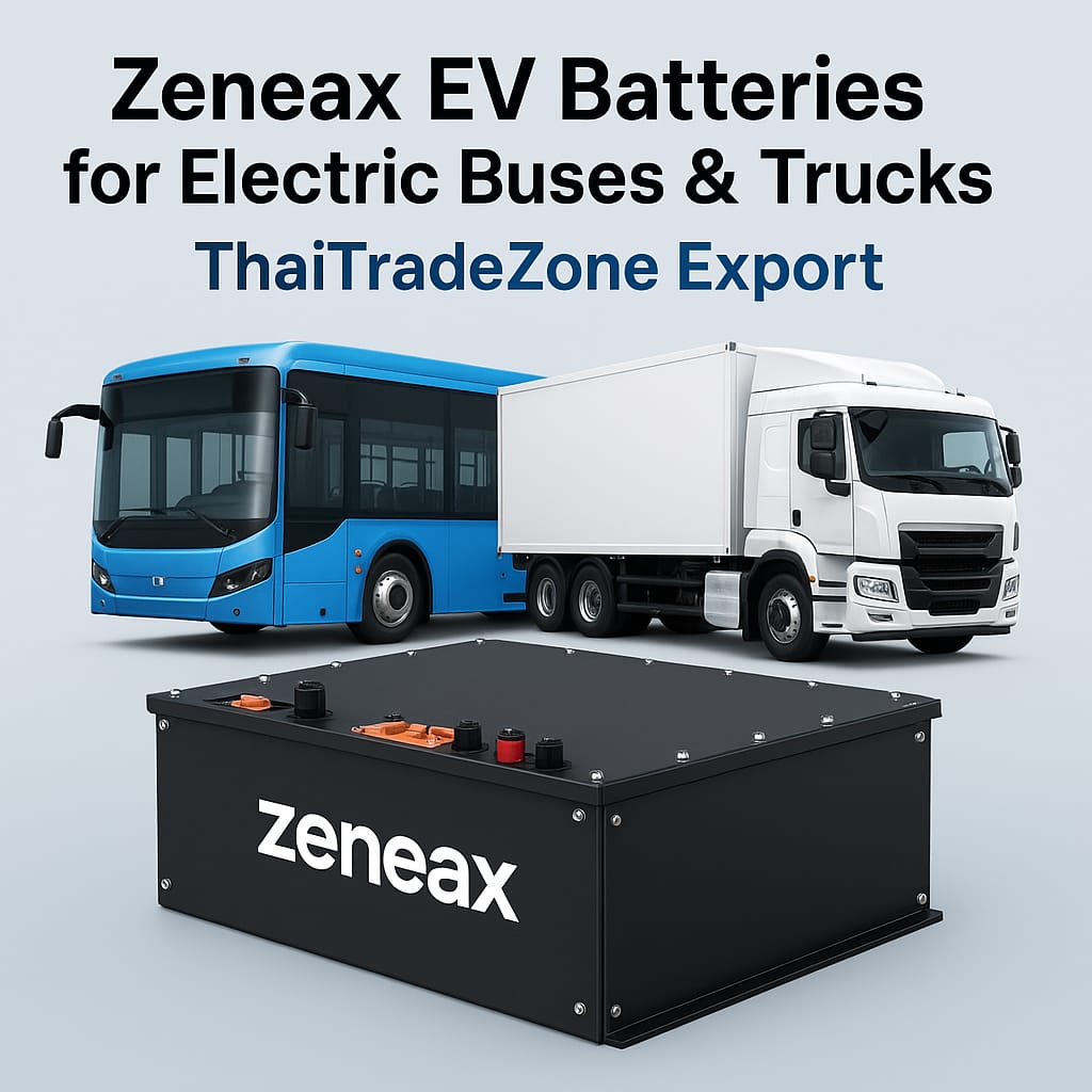 #post_titleZeneax EV Batteries for Electric Buses & Trucks - Thaitradezone
