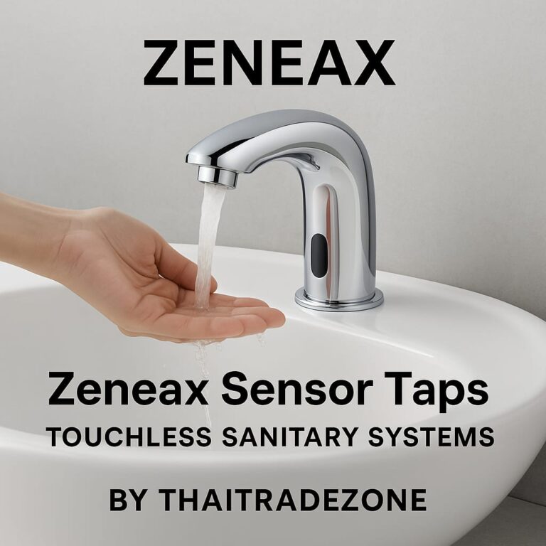 Zeneax Sensor Taps & Touchless Systems – Modern Hygiene, Effortless ...